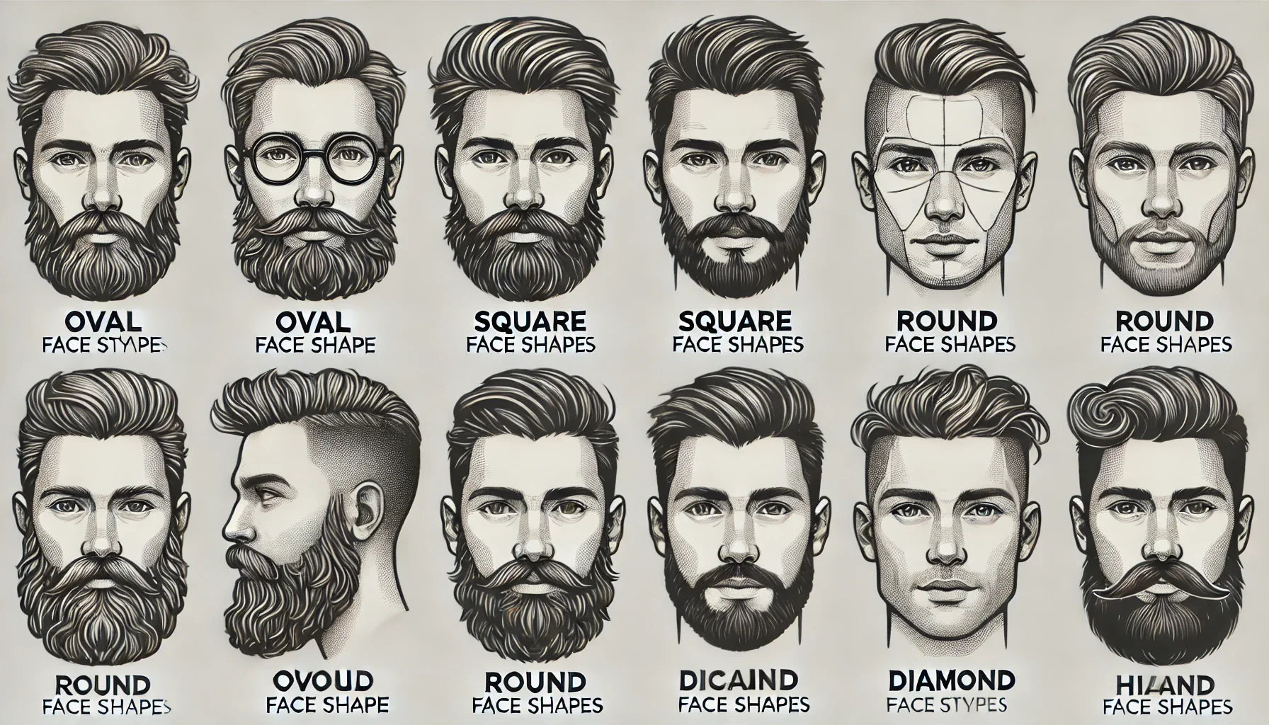 The Ultimate Guide to Beard Styles for Every Face Shape – Copper Johns ...